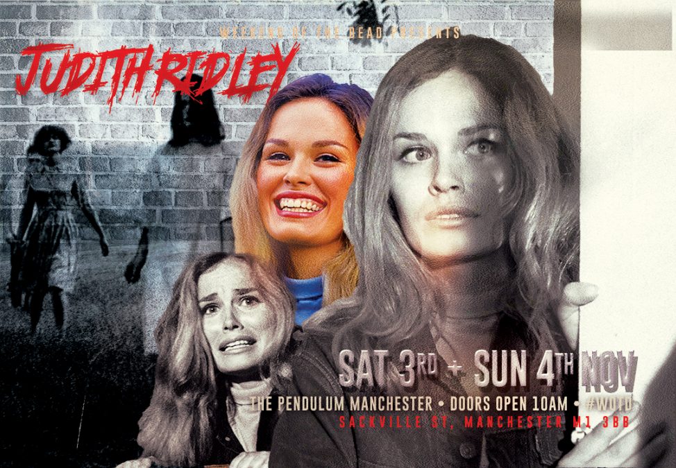 Weekend of the Dead welcomes Judith Ridley – Weekend of the Dead 2025