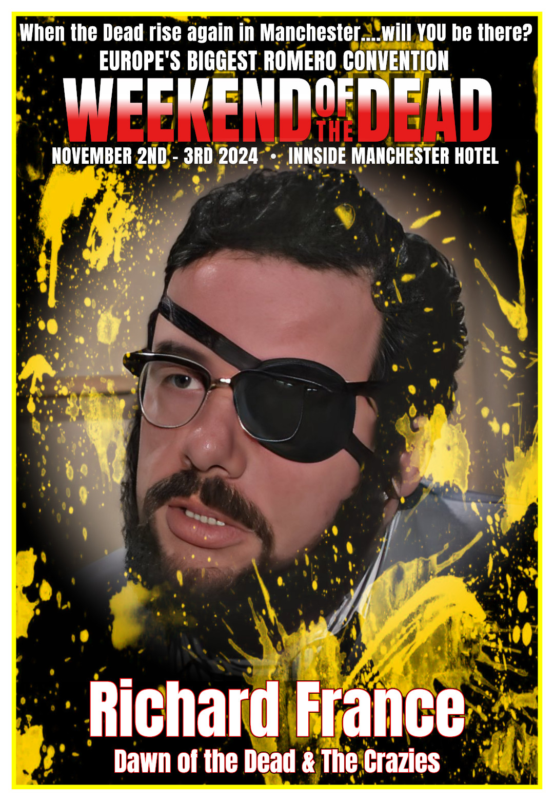 Richard France joins the WOTD 2024 Lineup! – Weekend of the Dead 2025