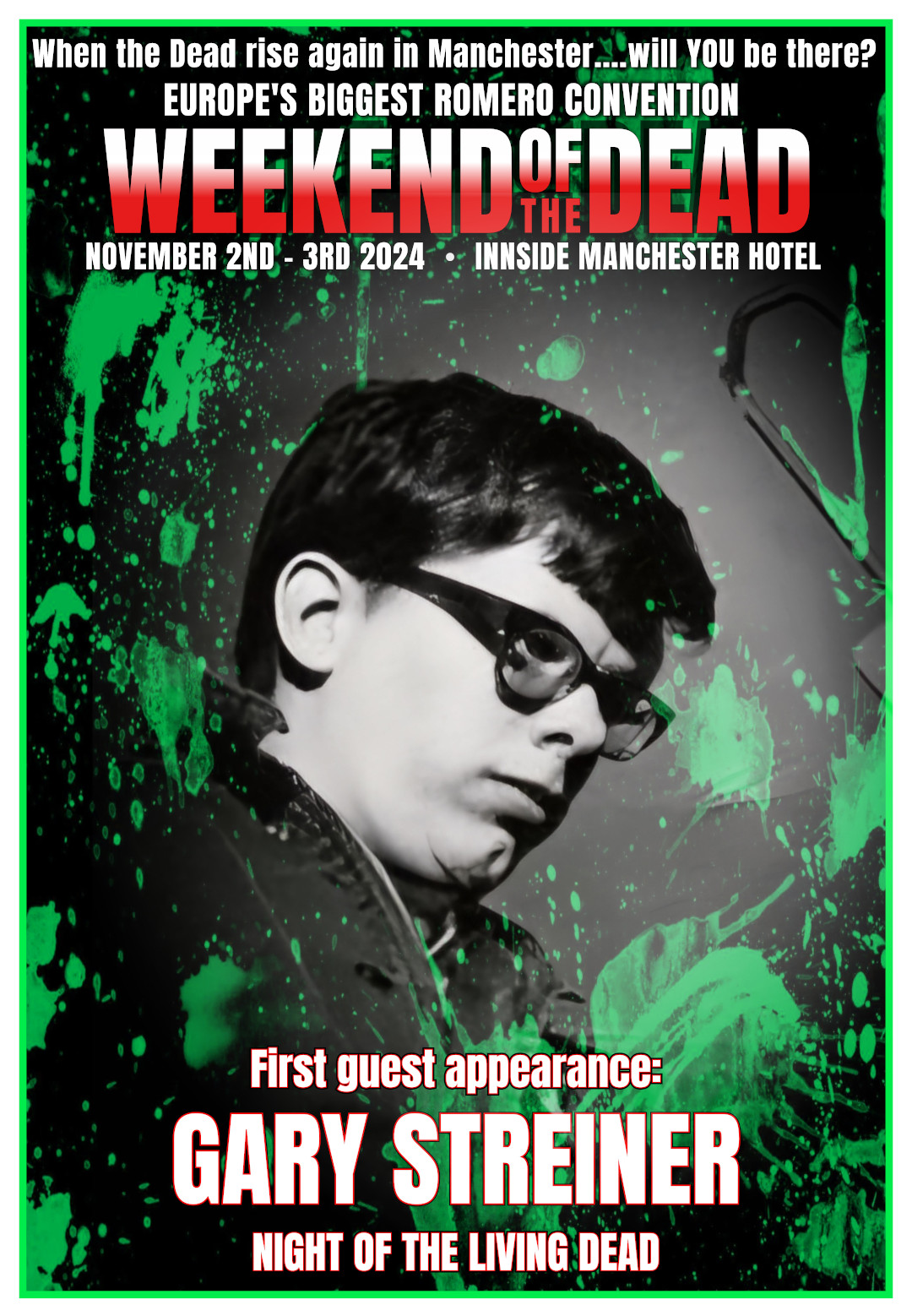 WOTD 2024 Welcomes Gary Streiner – Weekend of the Dead 2025