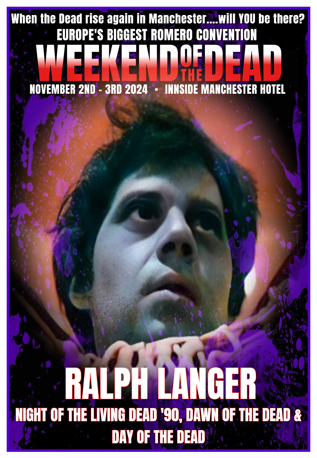 Ralph Langer Returns to WOTD 2024 – Weekend of the Dead 2025